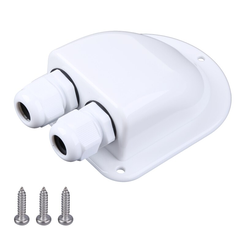 1 Pc White Waterproof Solar Cable Entry Gland Weat... – Vicedeal
