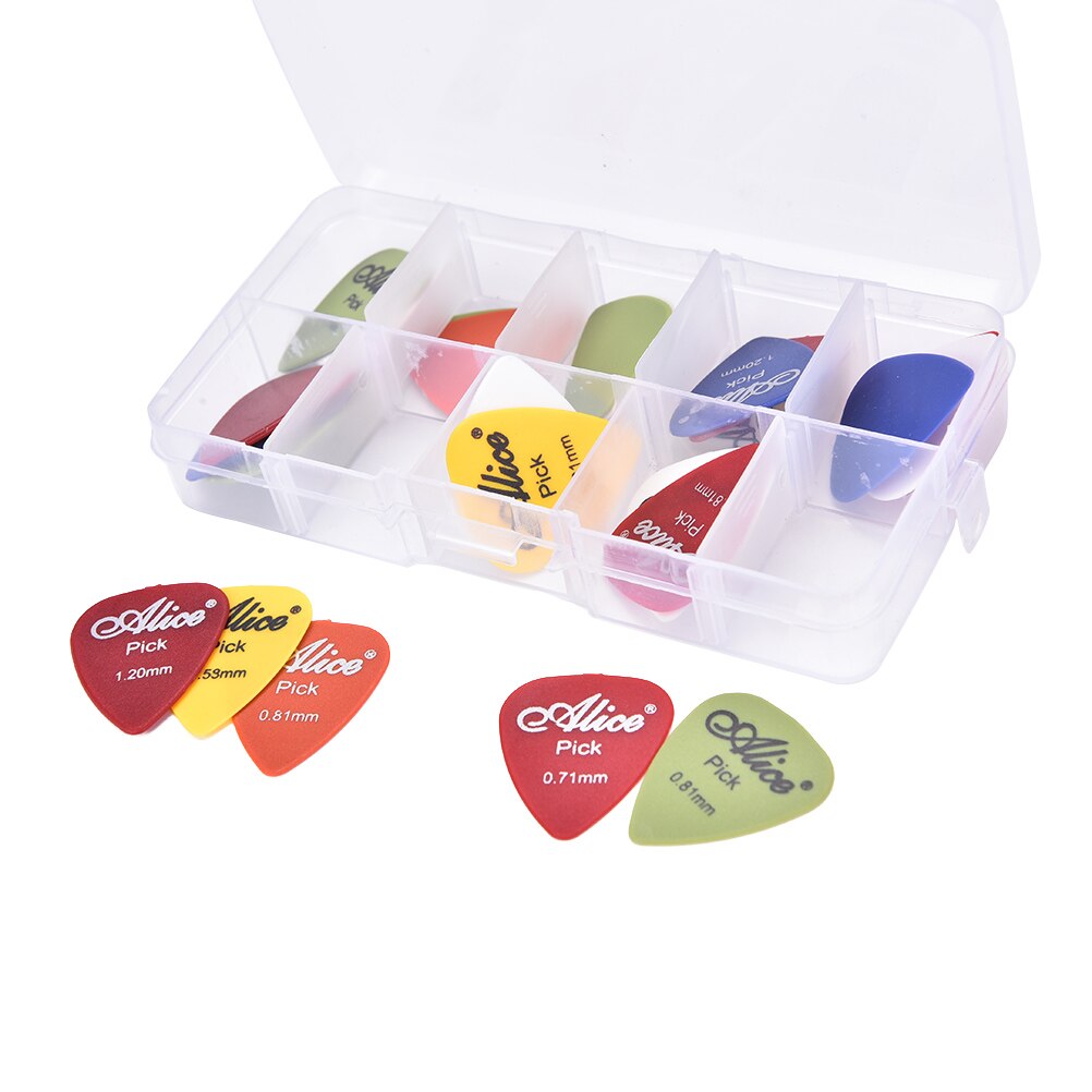 24pcs Plectrum Various 6 thickness + Pick Box Acou... – Grandado
