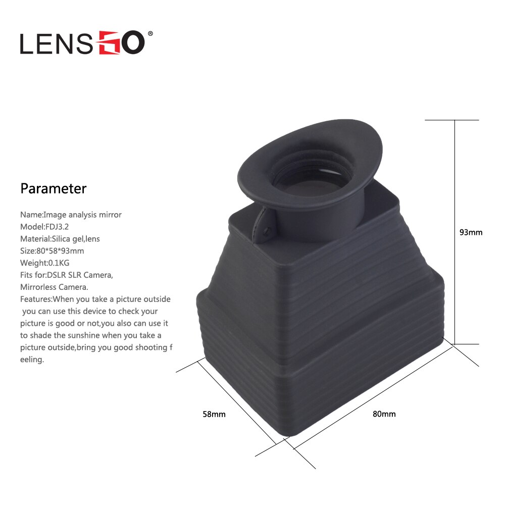 3X versterking Zoeker met 3 "/3.2" Lcd-scherm voor... – Grandado