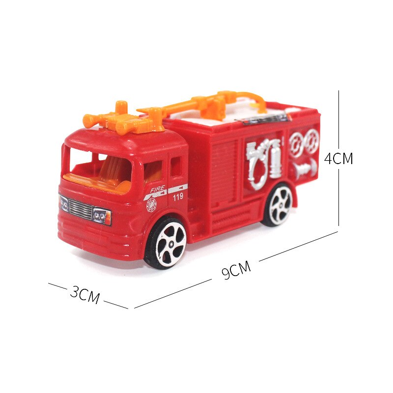 Mini Fire Truck Toys Fire Engines Road Signs for F... – Grandado