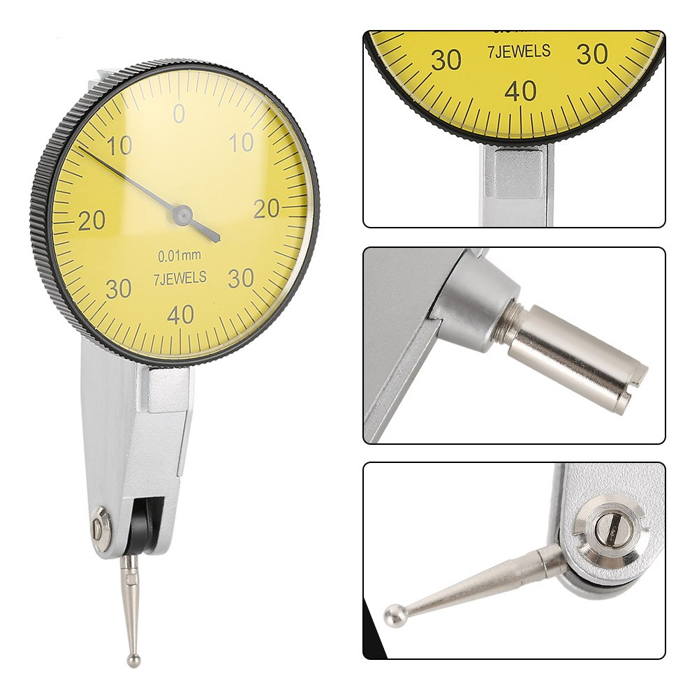 0-0.8mm Precisions Dial Gauge Test Lever Indicator... – Grandado
