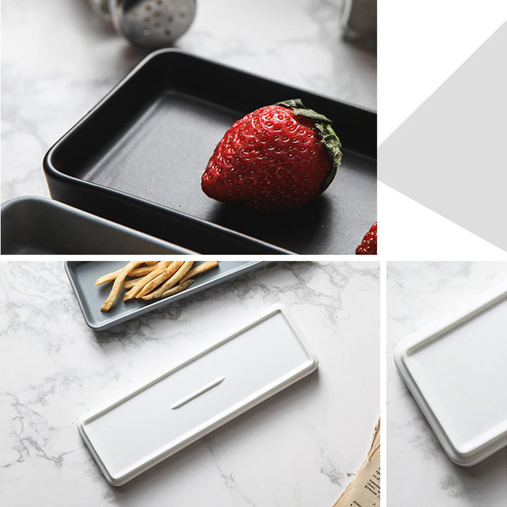 Rectangular Serving Platters Porcelain Matte Ceram... – Grandado