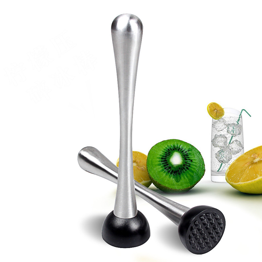 Stainless Steel Cocktail Muddler Drinking Bar Tool... – Vicedeal