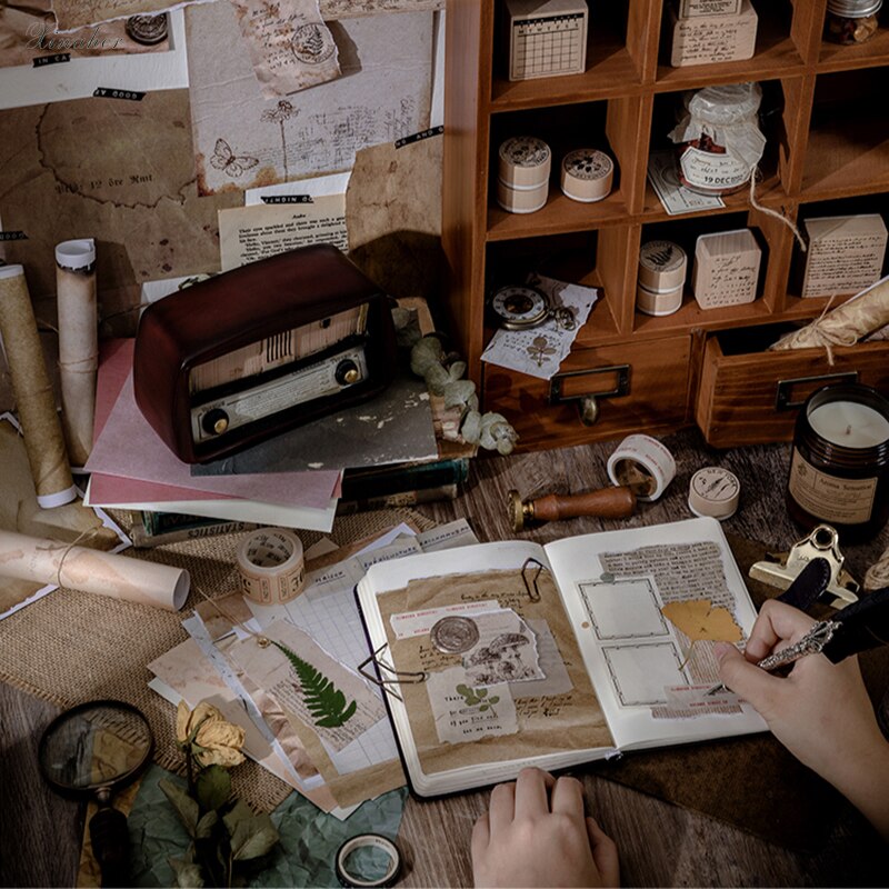 Distressed backing paper series Material Paper Jun... – Grandado