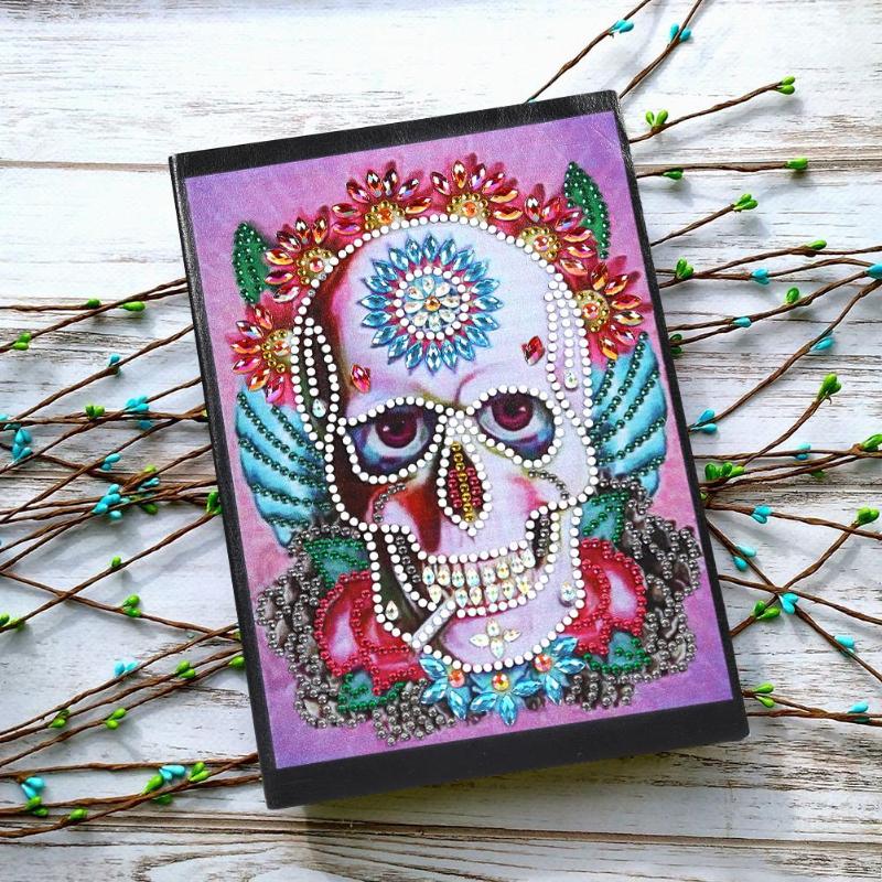 DIY Skull Special Shaped Diamond Painting 50 Pages... – Grandado