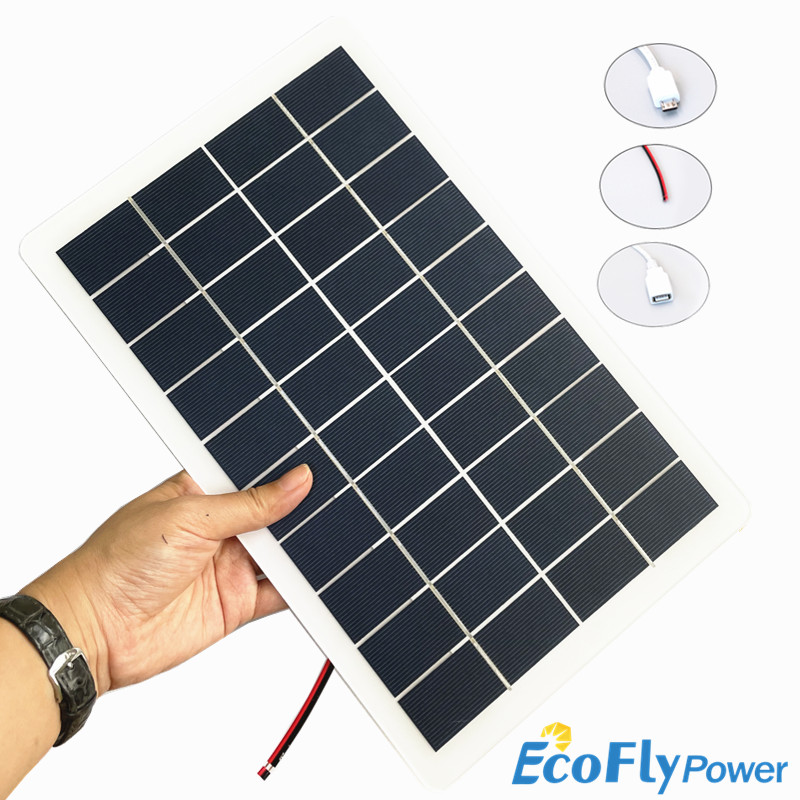 5V 7.5W 1500mA Solar Panel Charger Usb/Micro Usb U... – Vicedeal