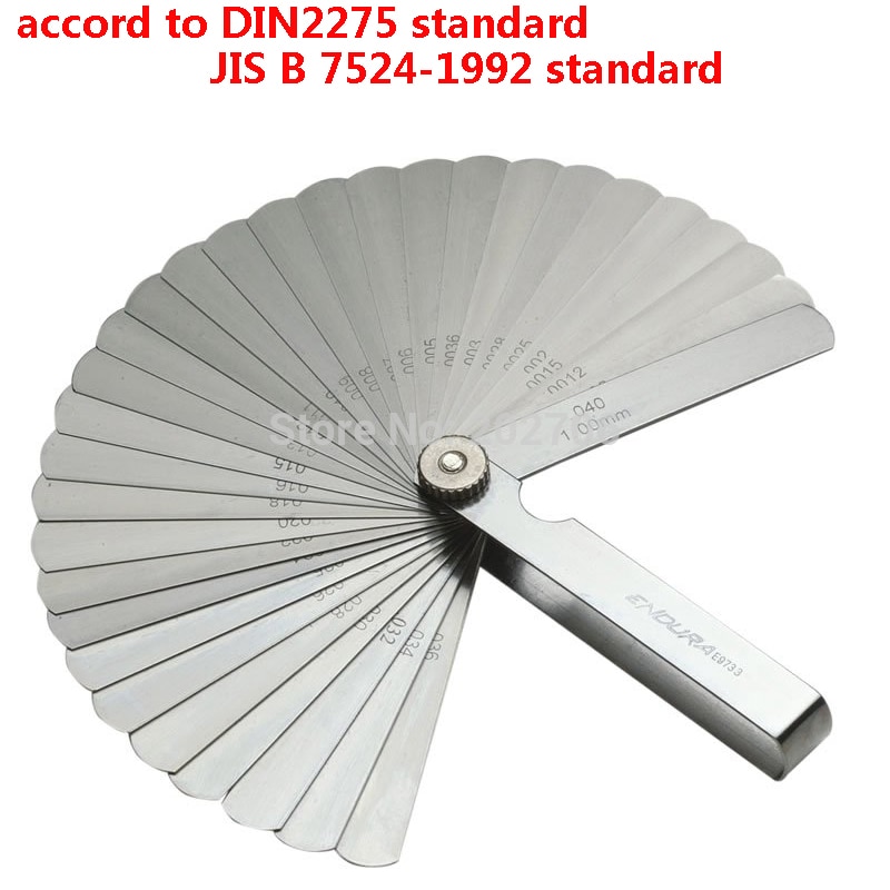 stainless steel DIN standard 32 Blades Feeler Gaug... – Grandado