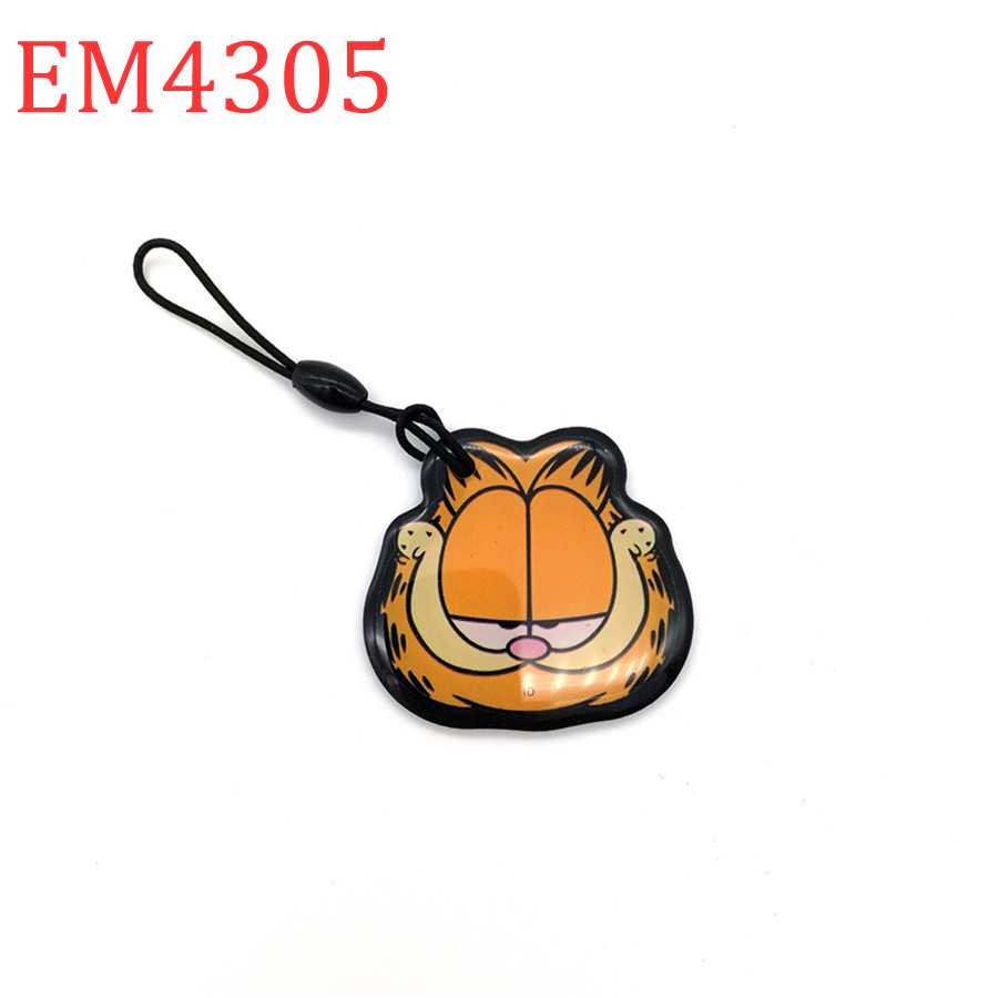 125 khz herschrijfbare blanco kaart rfid-sleutelha... – Vicedeal