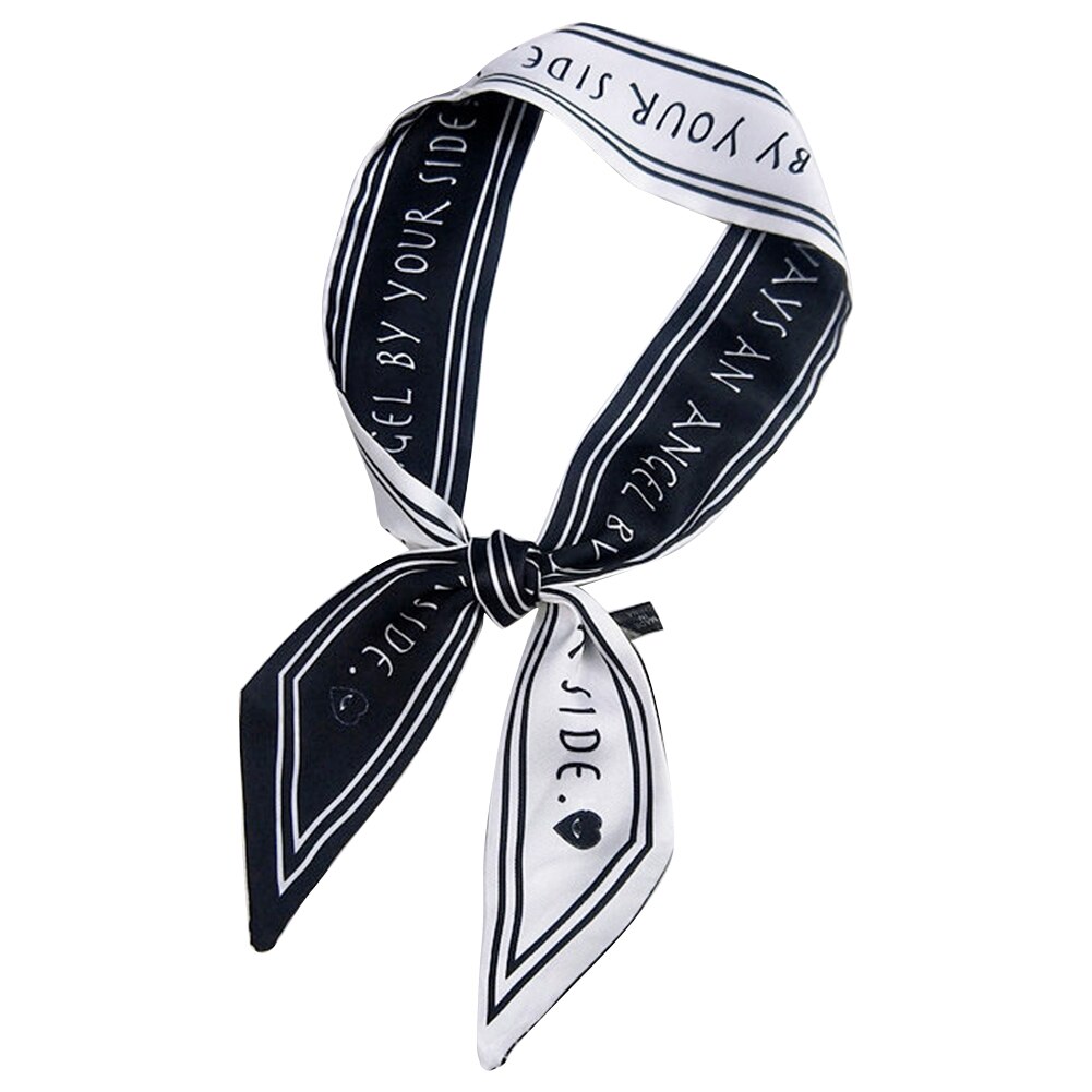 Women Striped Printed Summer Neckerchief Imitated ... – Vicedeal