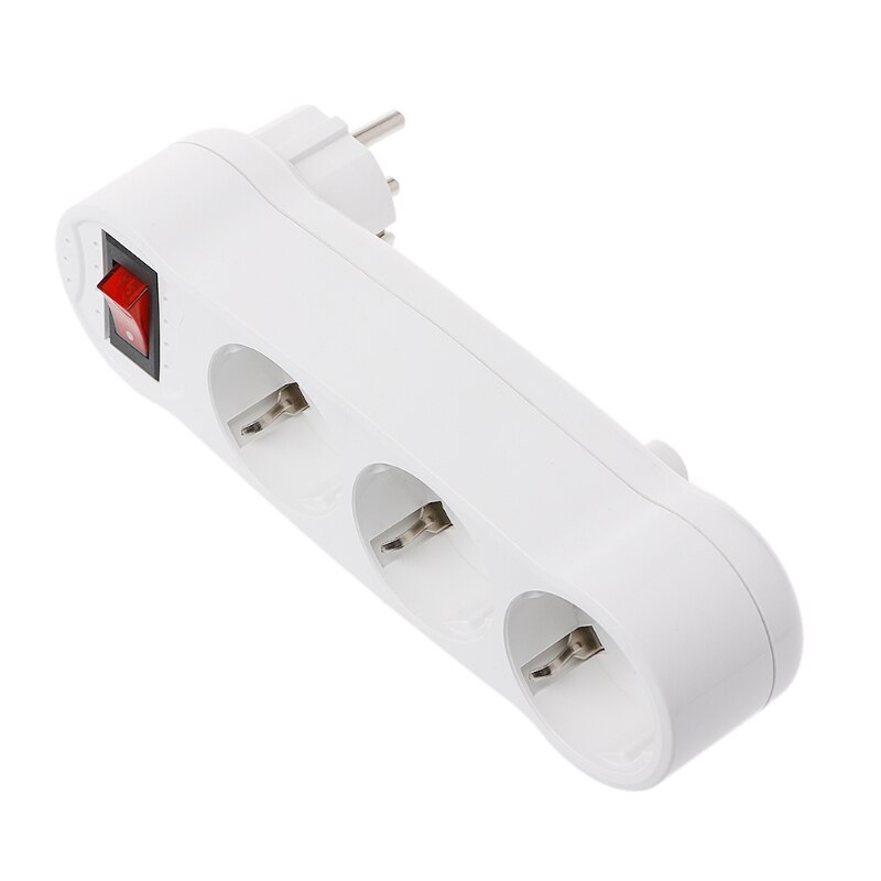 16A European Type Conversion Plug 1 TO 3 Way EU St... – Grandado