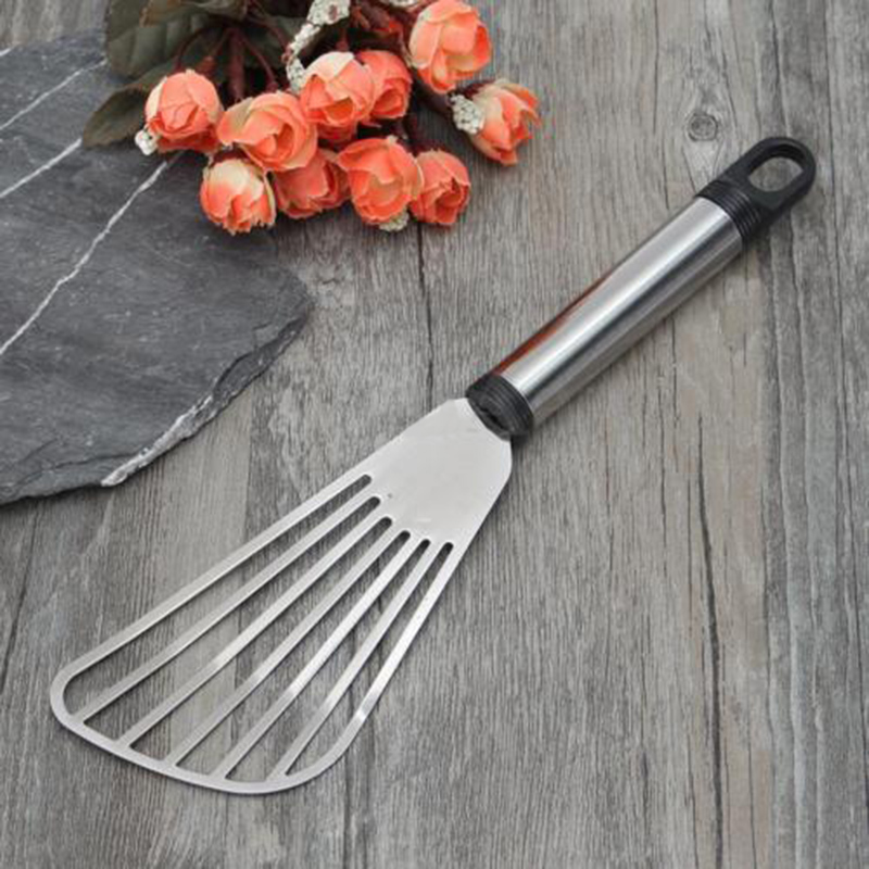 Stainless Steel Flat Fish Slice Frying Spatula Sho... – Grandado