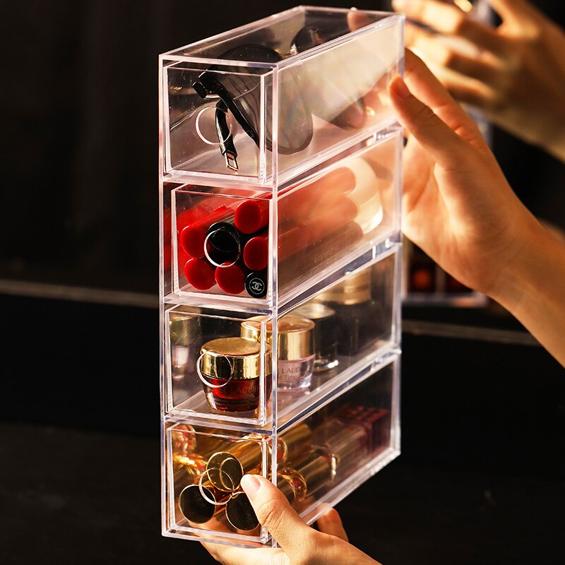 Multifunction Clear Acrylic Makeup Organizer Stora... – Grandado