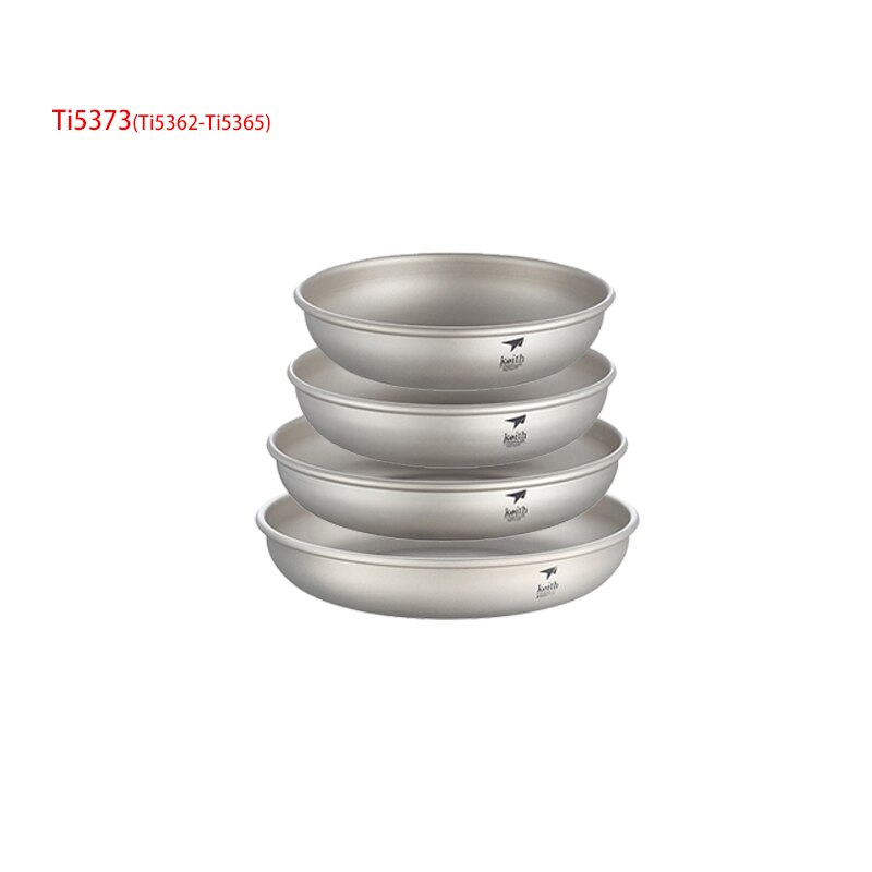 Keith Titanium Platen Outdoor Servies Camping Gere... – Grandado