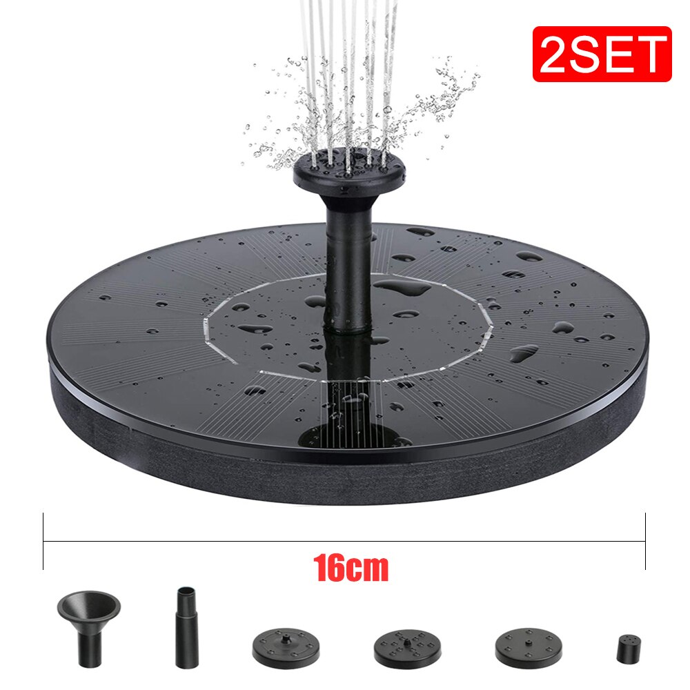 Solar vand springvand dekoration swimmingpool vand... – Grandado