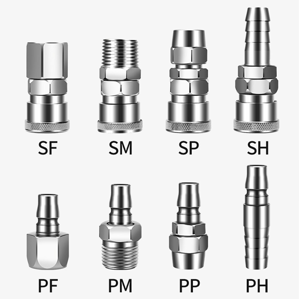 C Type Pneumatische Connector Quick Connector PP30... – Grandado