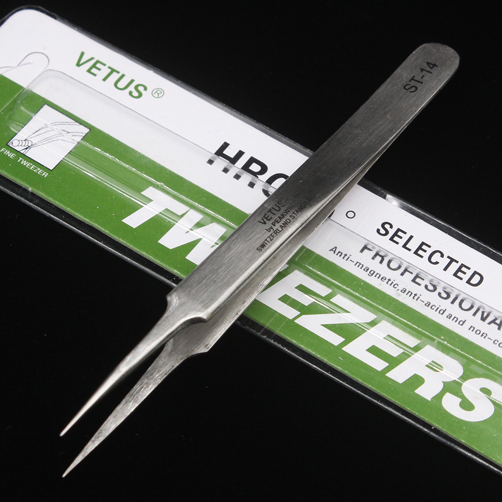 1PCS VETUS 10-15 tainless Steel Tweezers Set Maint... – Vicedeal