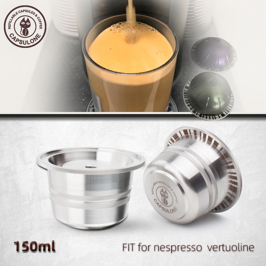 capsulone 150ml Coffee Filters For Nespresso Vertu... – Vicedeal
