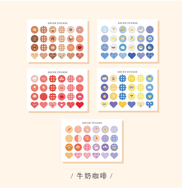 5Sheet Cute Sweet Love Words Series Mini Stickers ... – Vicedeal