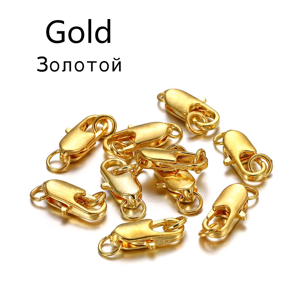 30pcs/lot Lobster Clasps Hooks Claw Swivel Clasp W... – Vicedeal