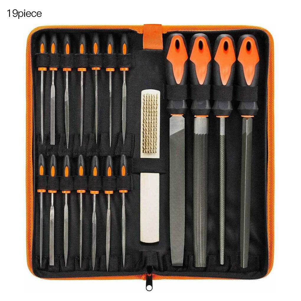 19 Stks/set Hout Metaal Carbon Staal Bestand Kit H... – Grandado