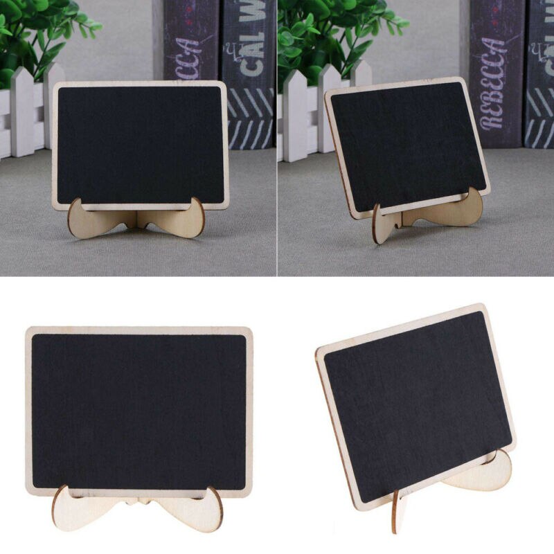 Mini tavle memo skilt melding liten lapp kritt tav... – Grandado