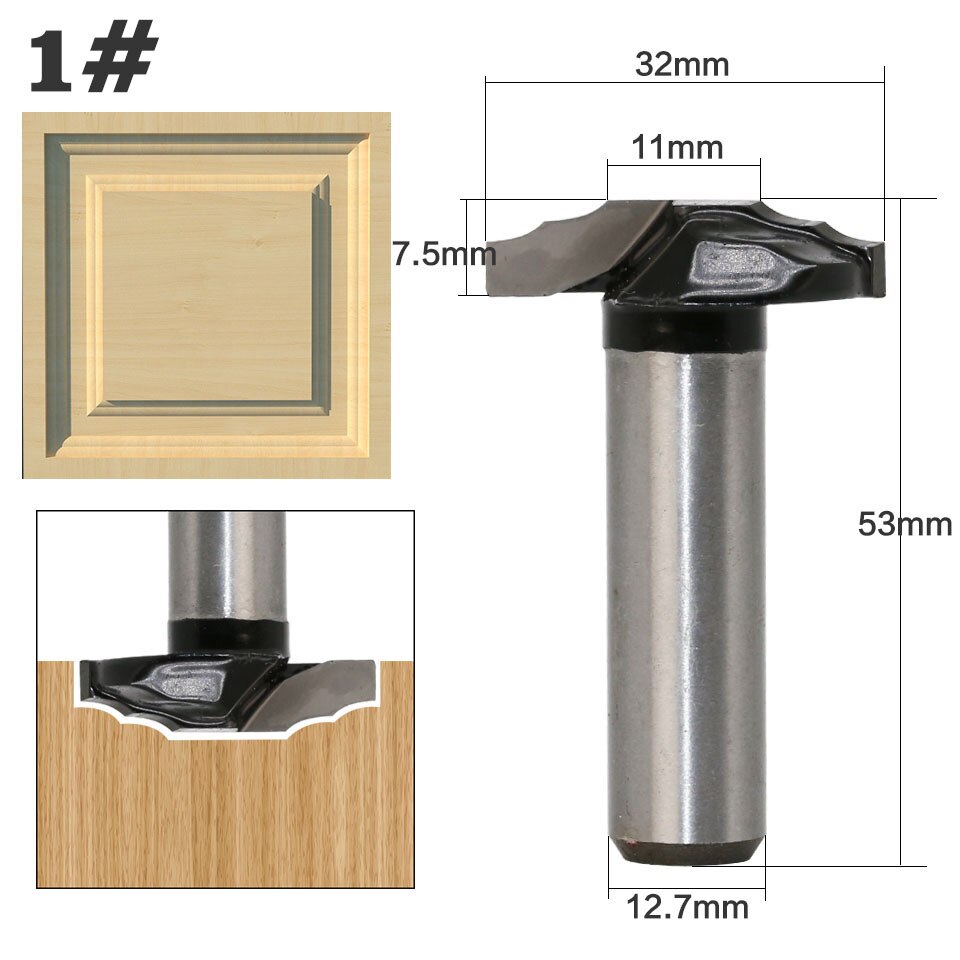 1 st 12.7mm Schacht Klassieke Deur & Venster Kast ... – Grandado