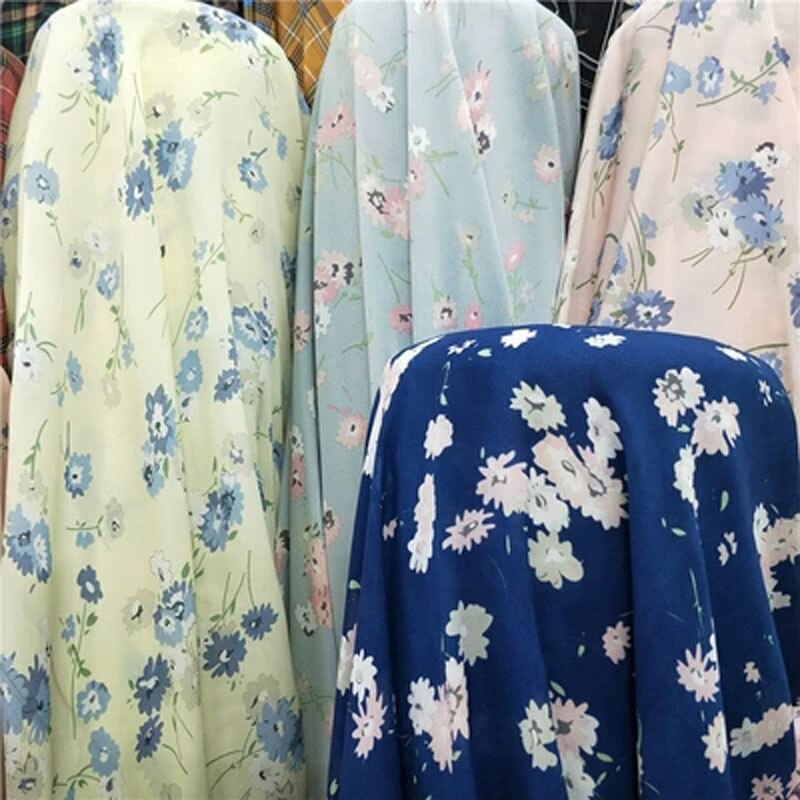 type of chiffon Chiffon patchwork fabrics with smo... – Vicedeal