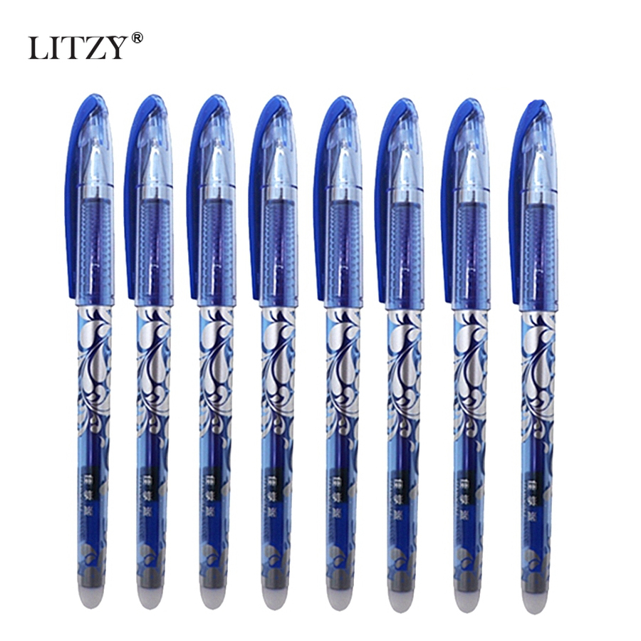 8 teile/satz 0,5mm Waschbar Griff Löschbaren Stift... – Vicedeal