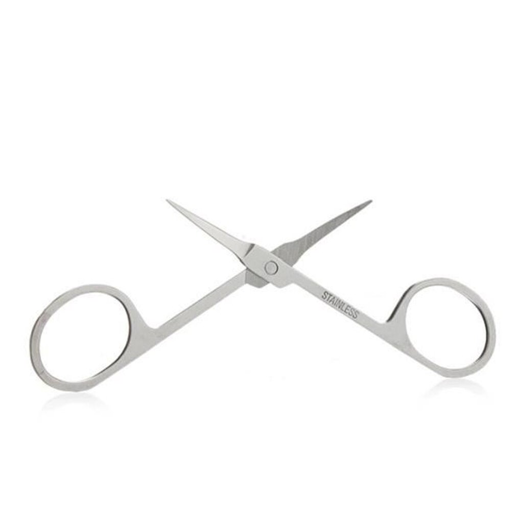 Stainless Steel Makeup Scissors Nose Hair Small Eyebrow Scissors Cut ...