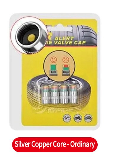 4pack Car Tire Pressure Monitor Gauge Indicator Al... – Vicedeal