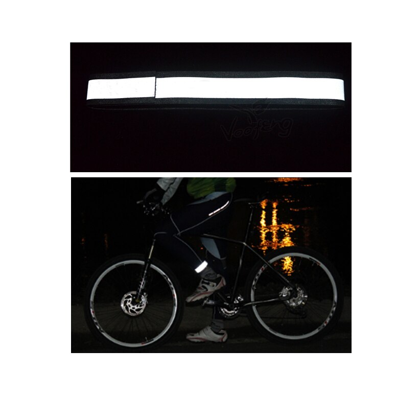 2pieces/lot Black reflective nylon slap wrap for o... – Vicedeal