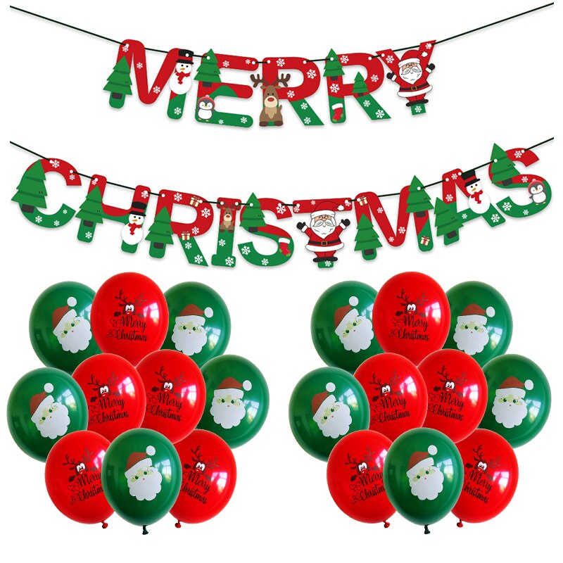 Christmas Banner Decorations for Home Merry Christ... – Grandado
