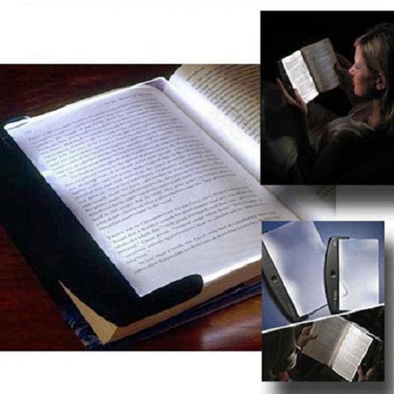 Luz LED de lectura de libro, luz nocturna, lámpara... – Grandado