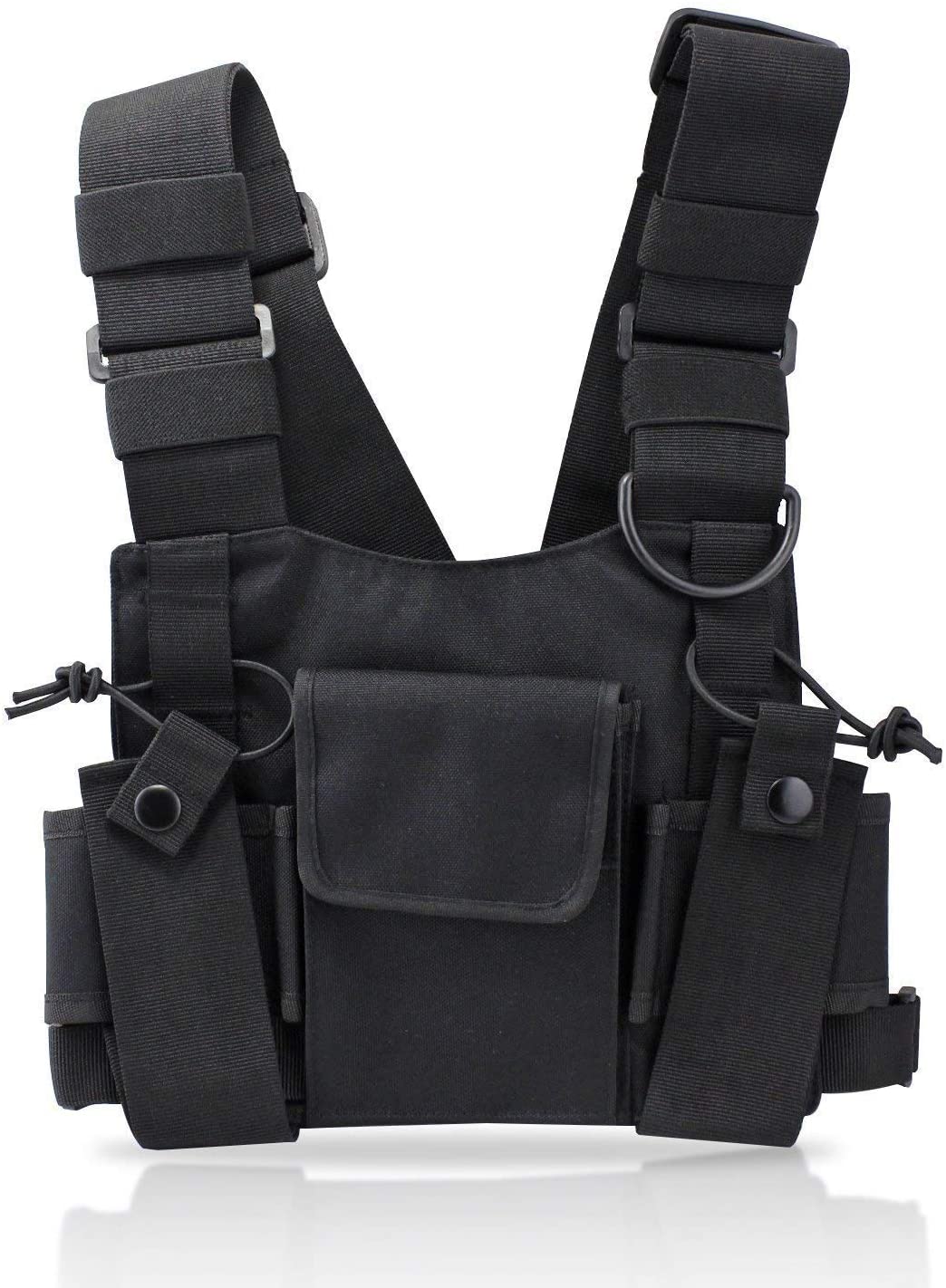 Radio Chest Harness Chest Front Pack Pouch Holster... – Grandado