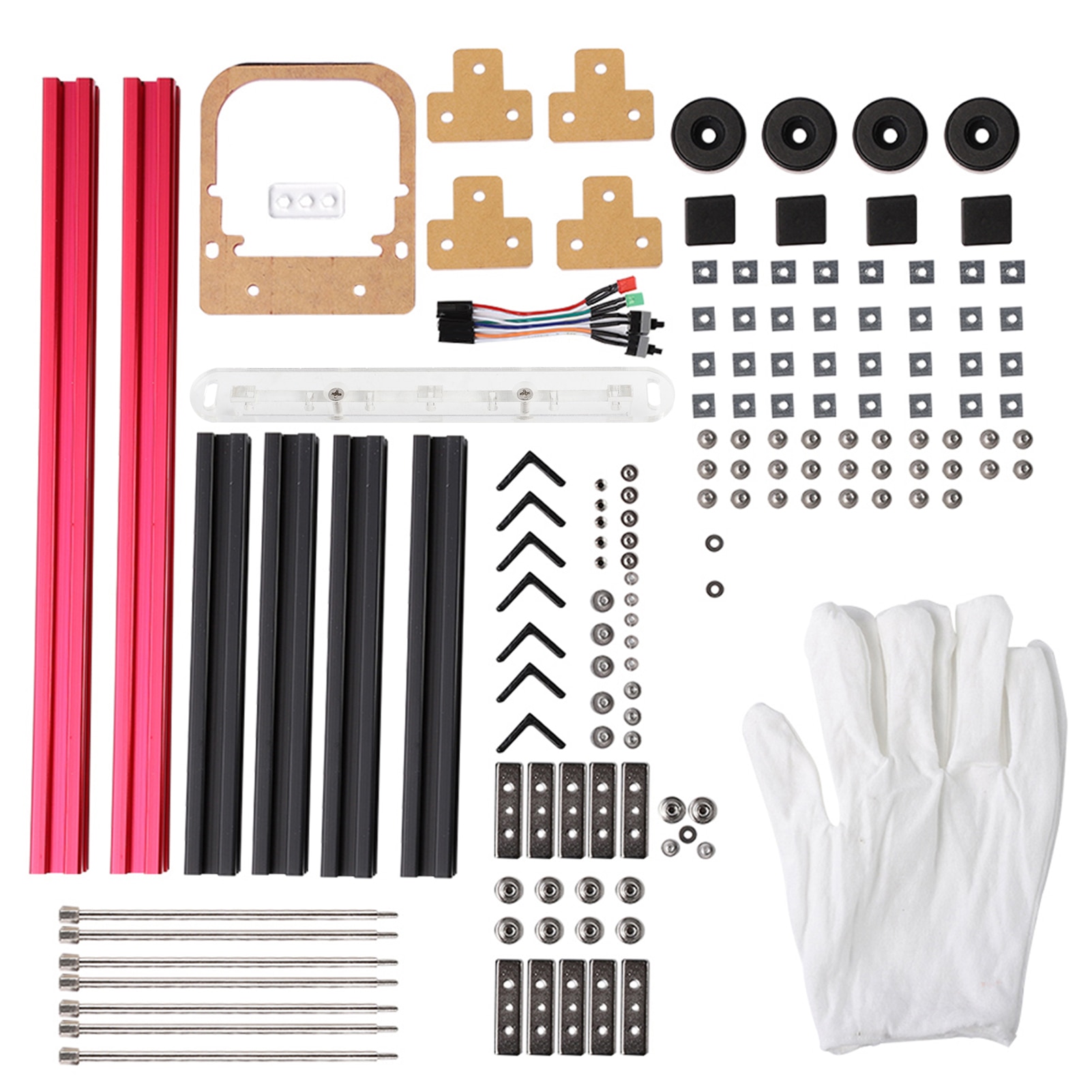 DIY Mini Open Aluminum Alloy Frame for ITX / M-ATX... – Vicedeal