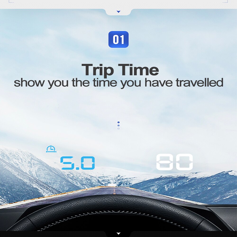 Vjoycar 2022 Newest Auto HUD OBD2 Head Up Display ... – Grandado