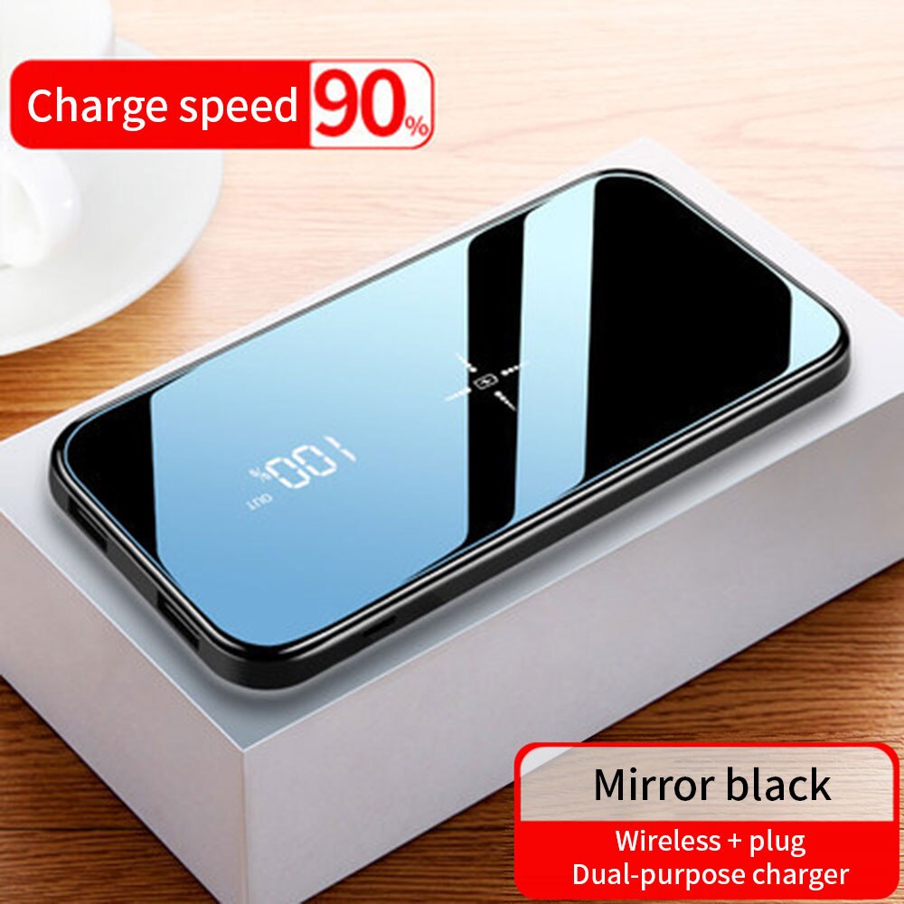 Wireless Charger Power Bank 10000mAh Portable Exte... – Grandado