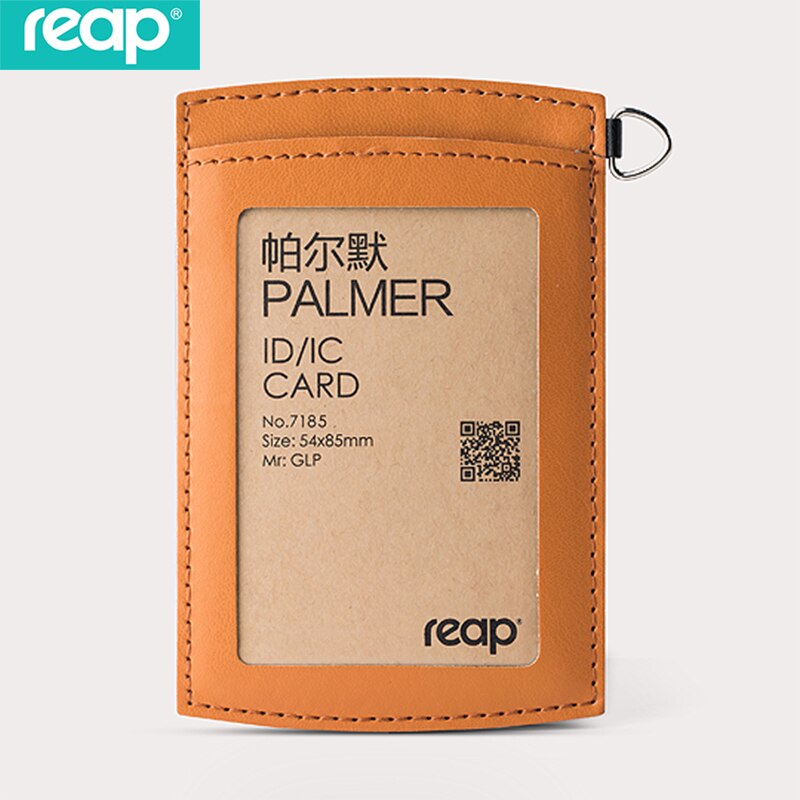 Reap 7185 PU Leather Work ID Card Name Badge Holde... – Vicedeal