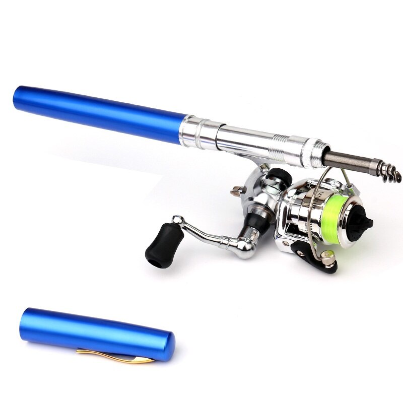 Draagbare Pocket Mini Vissen Combo Metalen Staaf +... – Grandado