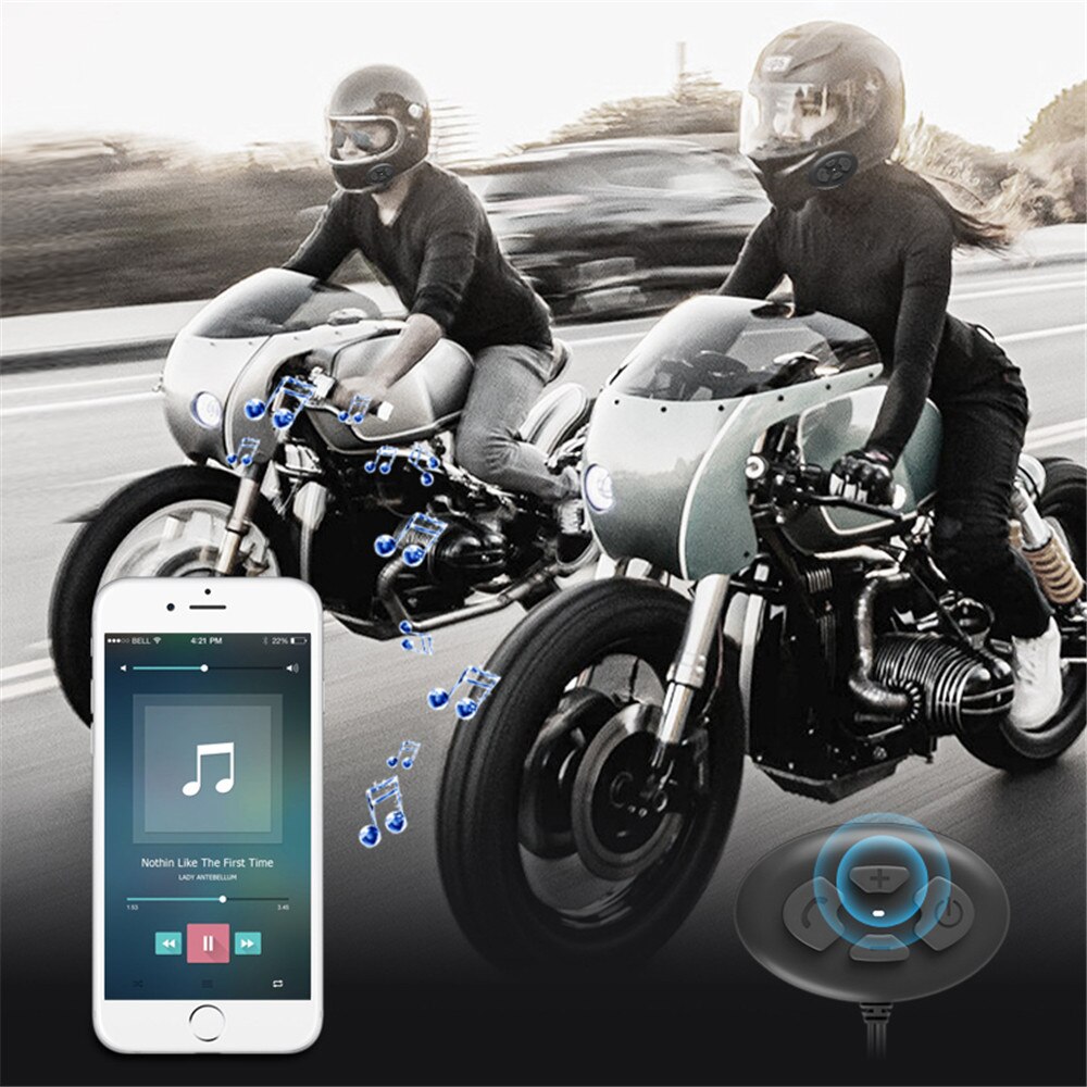 Motorhelm Intercom Bluetooth 5.0 Intercom 2 Riders... – Grandado
