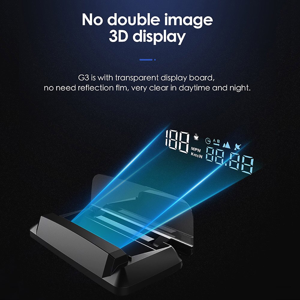 Auto Speedometer KPH/KPM Mirror GPS HUD Head-up di... – Vicedeal