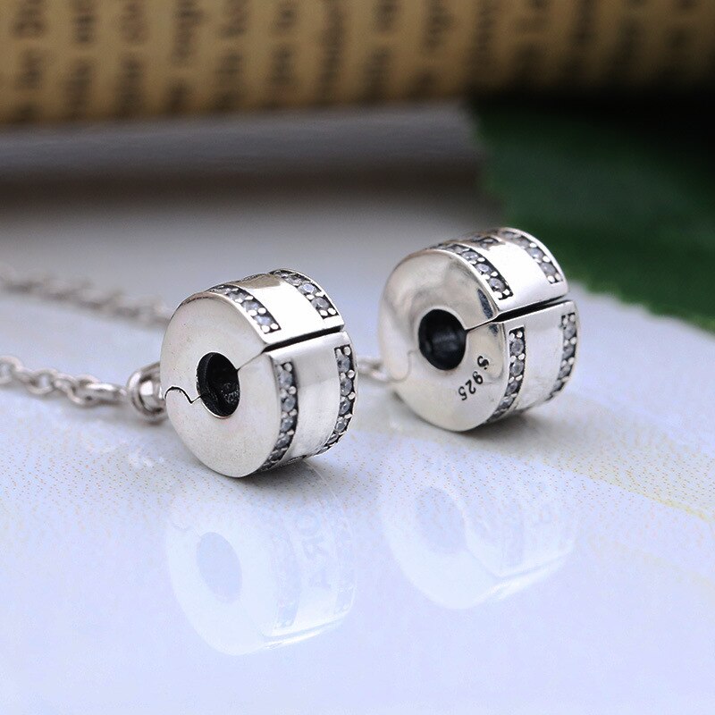 Original 925 Sterling Silver Charm Insignia With C... – Grandado