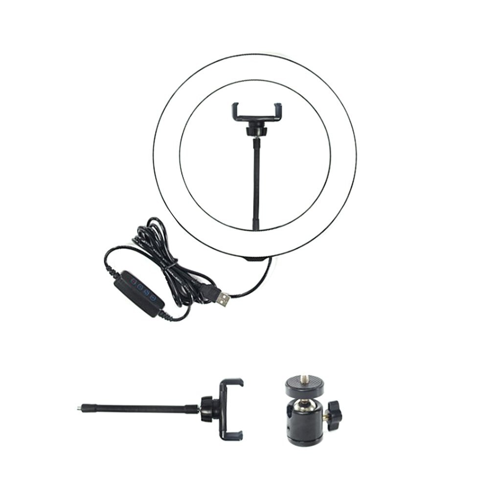 8 Inch Flat Ring Licht Selfie Schoonheid Fotografi... – Grandado