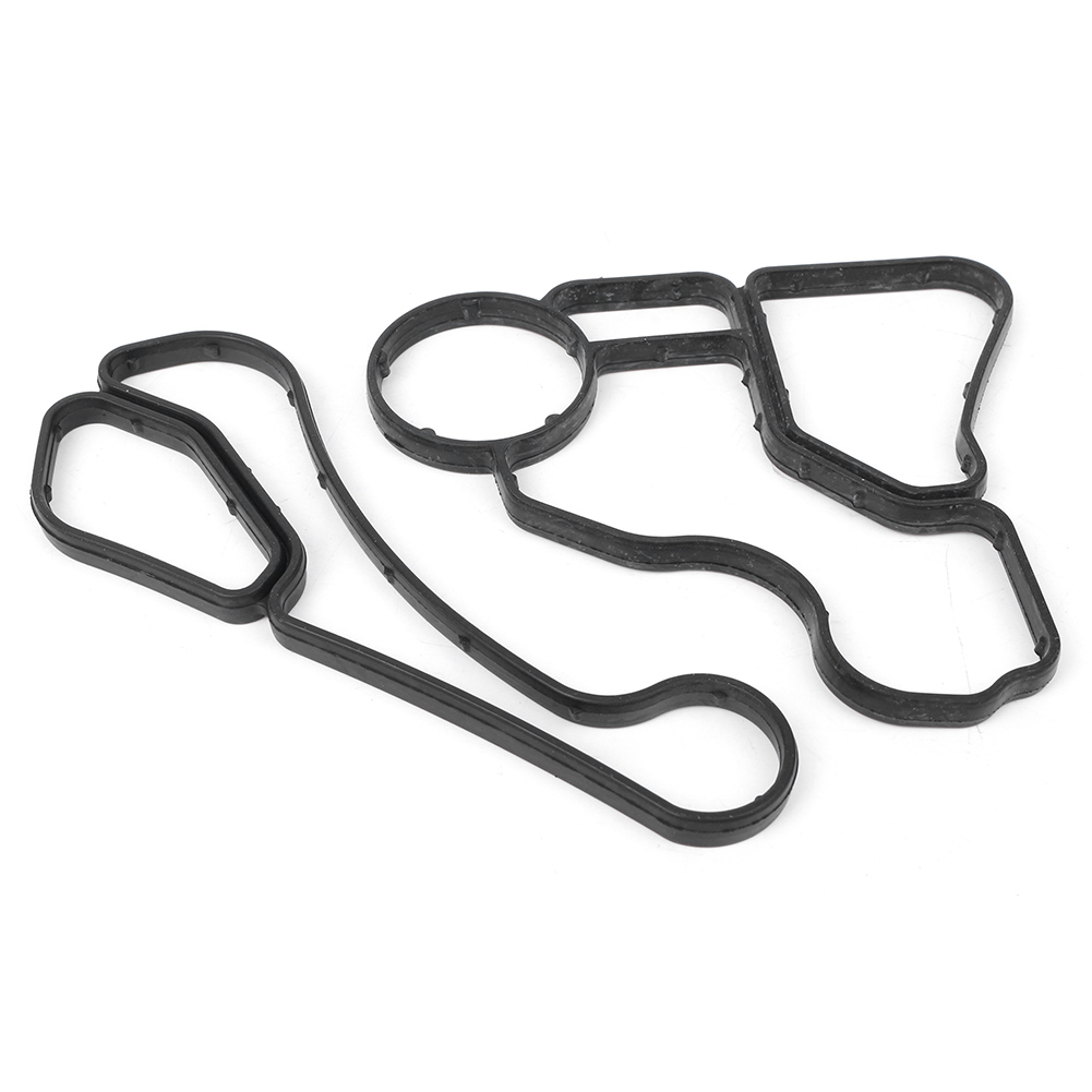 2Pcs Car Oil Filter Housing Gasket & Cooler Seal S... – Grandado