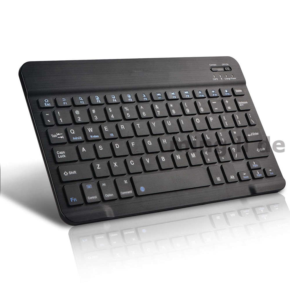 Ultra-Slim Bluetooth Keyboard Oplaadbare Bluetooth... – Vicedeal