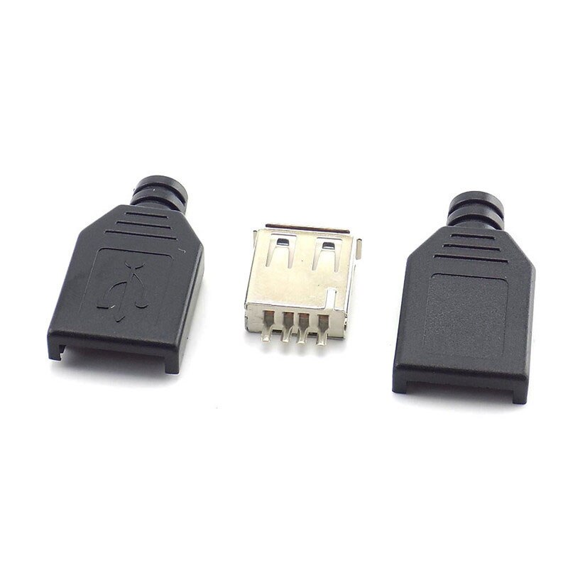 4 Pin Usb 2 0 Type A Female Plug Socket Connector Grandado