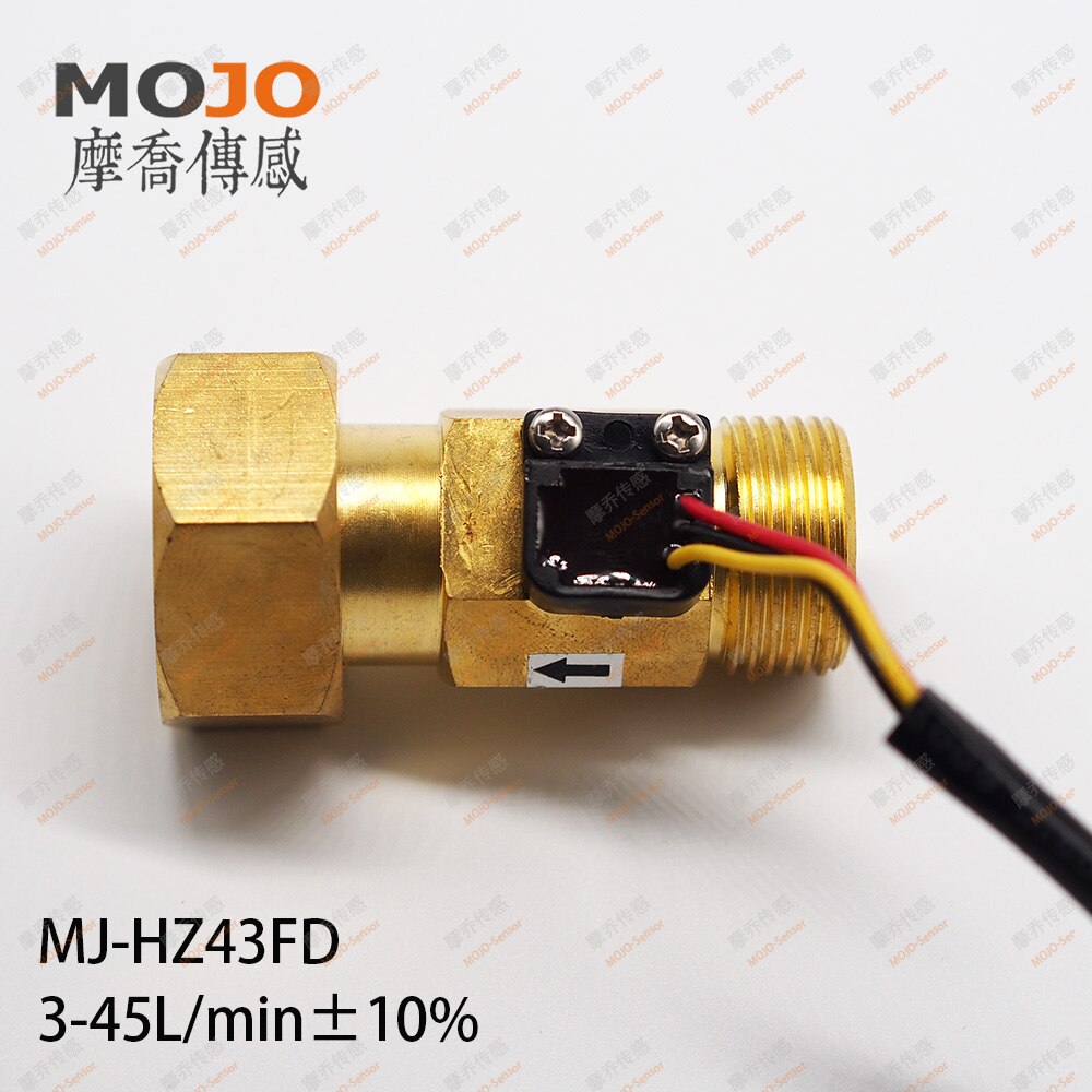 Flow Sensor MJ-HZ43FD Brass flow meter water-cycli... – Grandado