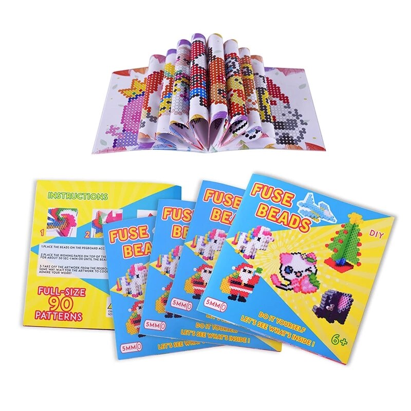 JINLETONG 10/20/24 Colors Hama Beads 5mm Fuse Perl... – Grandado