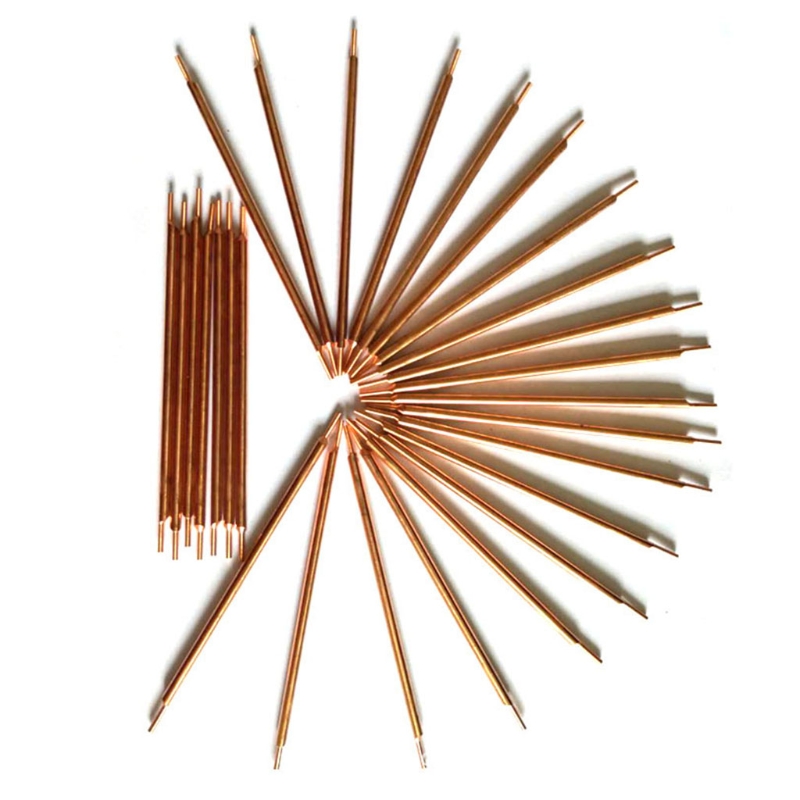 2 Pieces 18650 Battery Alumina Copper Electrode He... – Grandado