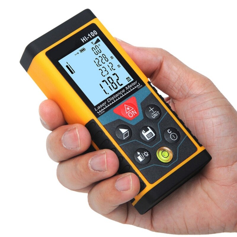 Afstandsmeter Afstandsmeter 100M Tape Afstand Mete... – Vicedeal